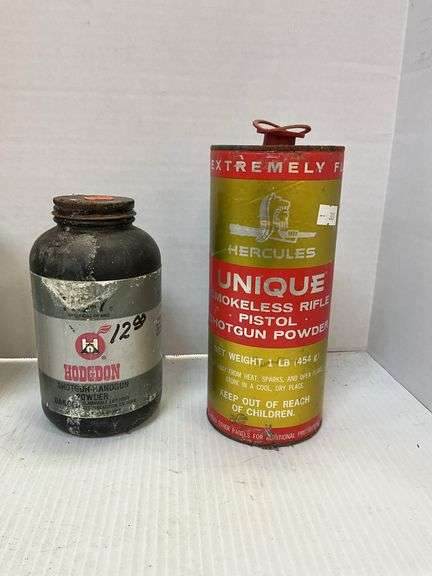 3 cans black powder - Hurley Real Estate & Auctions