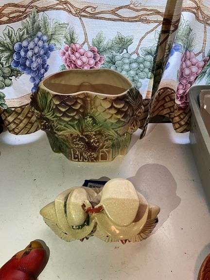McCoy Pottery Mr & Mrs Owl Cookie Jar When Shadows Fall - Hurley Real ...