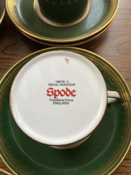 Spode Bone China Royal Windsor pattern - Hurley Real Estate & Auctions