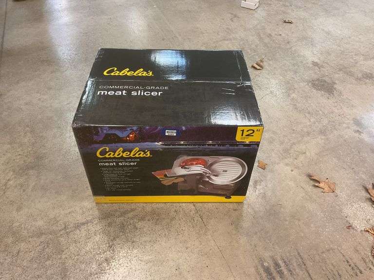 NEW Cabelas 12" commercial grade meat slicer - Hurley Real Estate ...