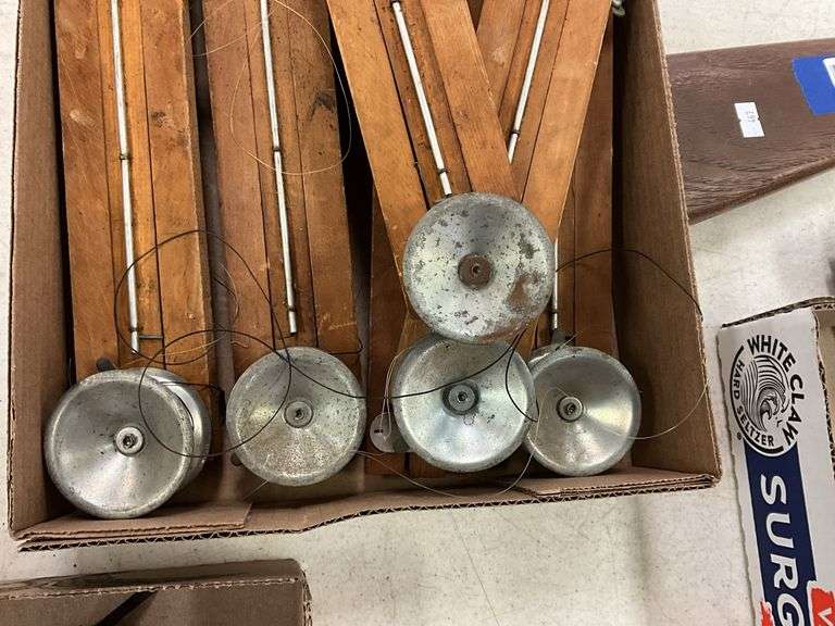 Lot of Arnold tackle tip ups - Hurley Real Estate & Auctions