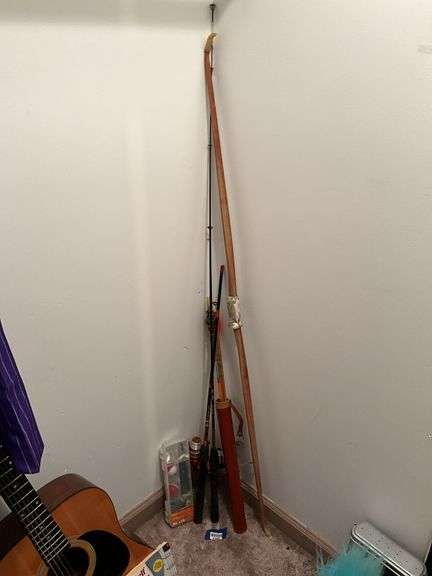 Fishing rods/reels, archery bow, arrows/quiver - Hurley Real Estate ...