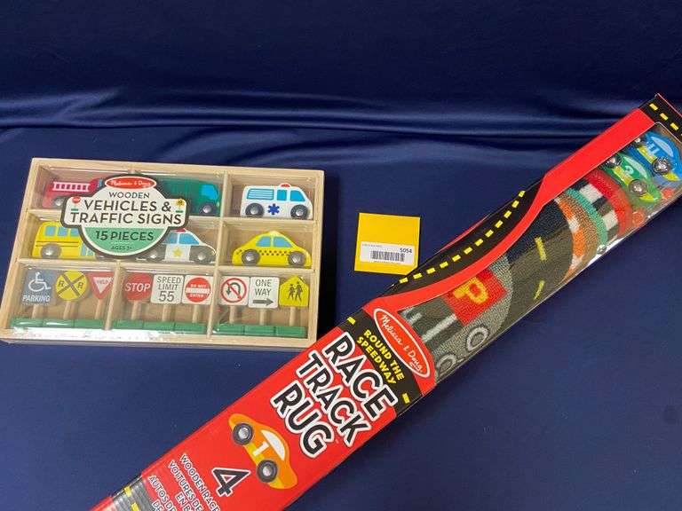 Melissa & Doug Roadway Bundle - (2) Piece Bundle includes: Round the ...