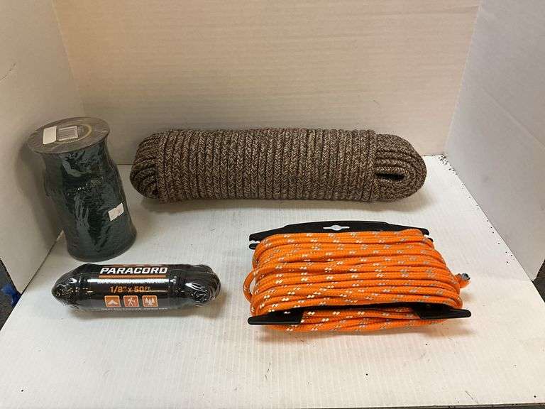 Boot laces and rope lot - Hurley Real Estate & Auctions