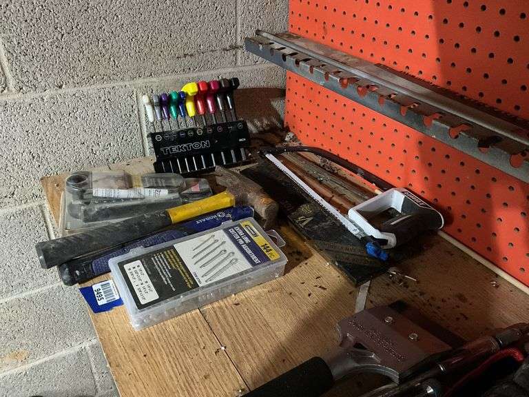 Hammer, hex keys, cotter pins, misc - Hurley Real Estate & Auctions
