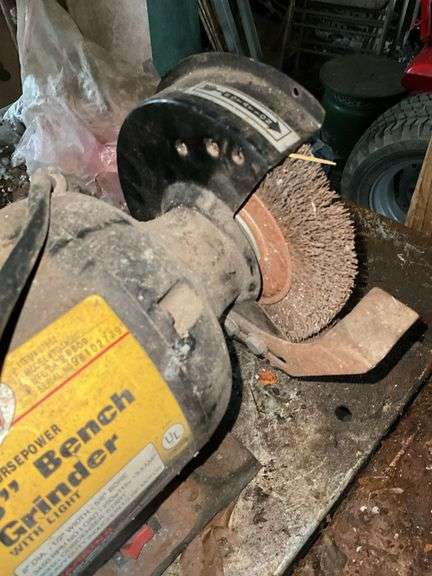 6 in bench grinder - Hurley Real Estate & Auctions