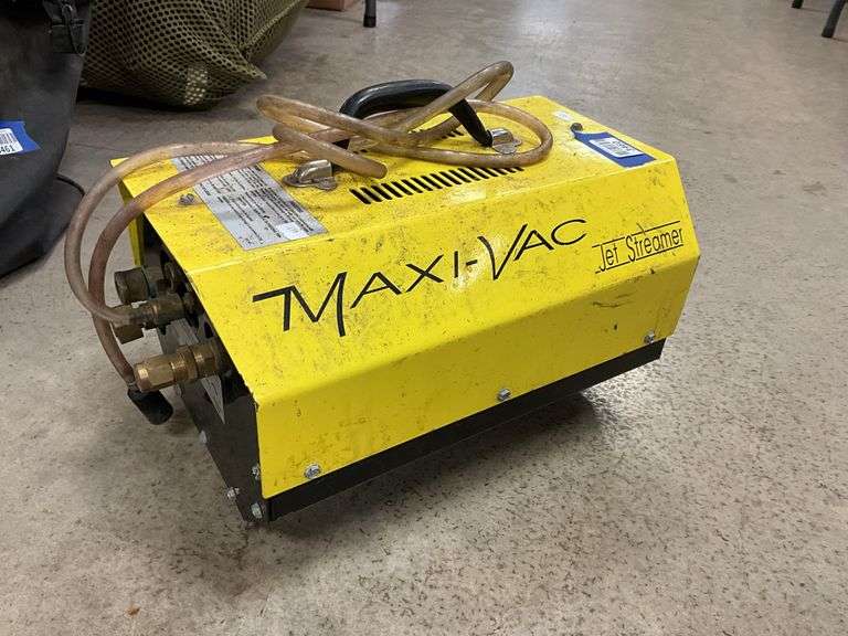 Maxi-Vac jet streamer pressure washer - Hurley Real Estate & Auctions