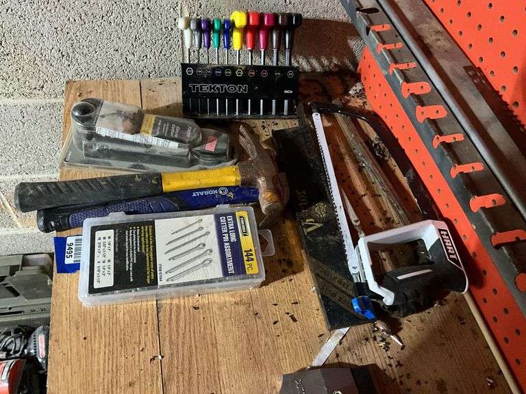 Hammer, hex keys, cotter pins, misc - Hurley Real Estate & Auctions