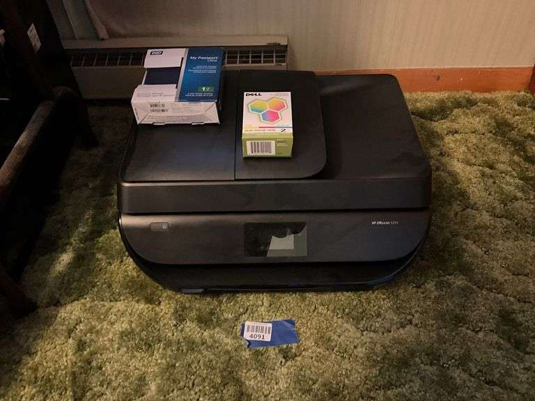 Hp Office Jet 5255 Printer - Hurley Real Estate & Auctions