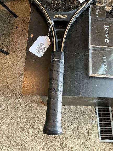 Prince Pro tennis racket - Hurley Real Estate & Auctions
