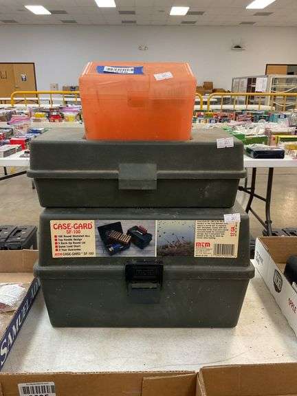 MTM Case-Gard shotshell box, 2 plastic storage boxes - Hurley Real ...