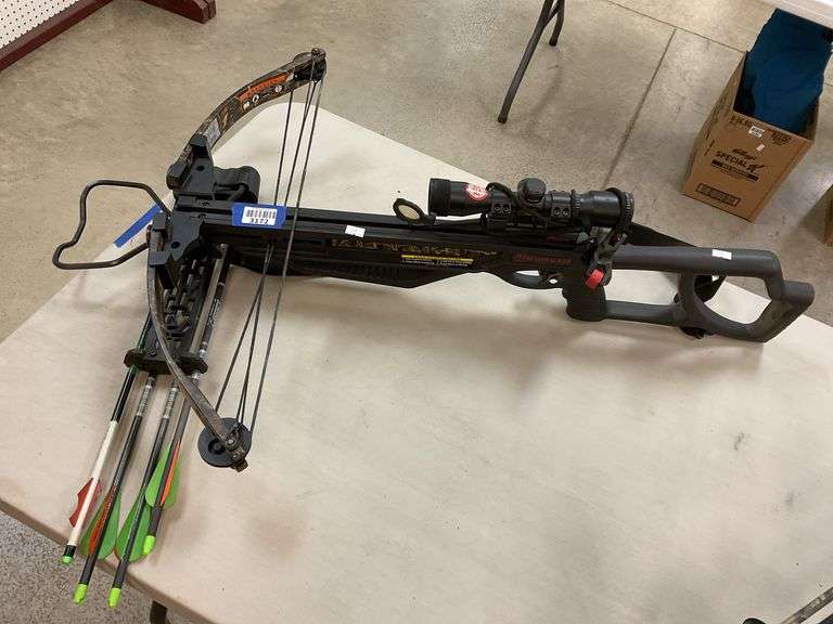 Parker Bushwacker crossbow w/ quiver & arrows - Hurley Real Estate ...