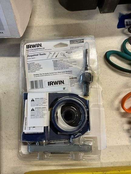 Irwin door lock kit - Hurley Real Estate & Auctions
