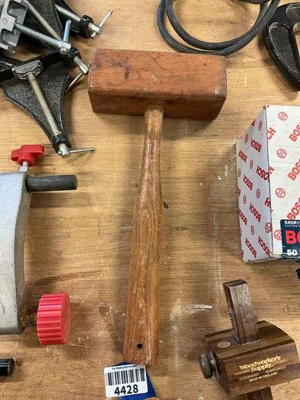 Wooden mallet - Hurley Real Estate & Auctions