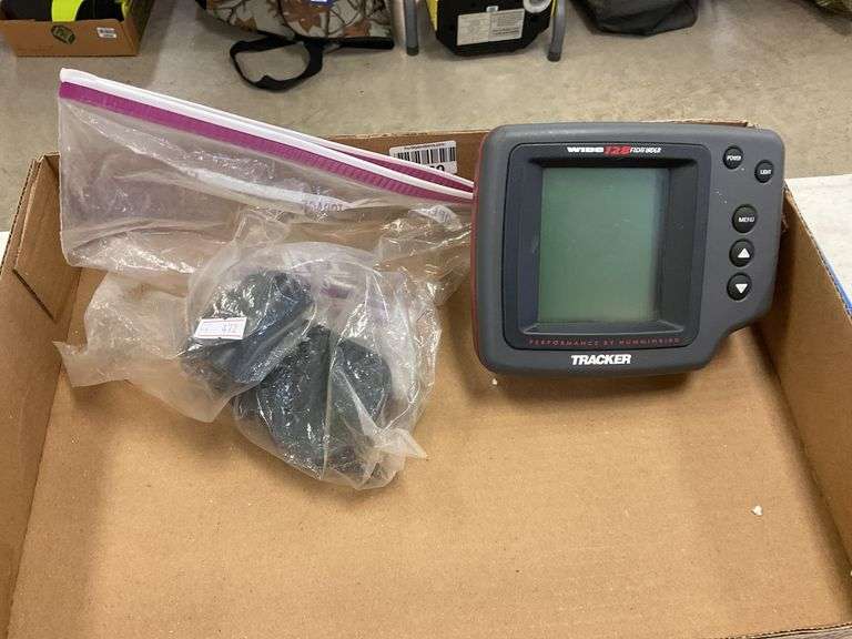 Hummingbird Tracker Wide128 fishfinder - Hurley Real Estate & Auctions