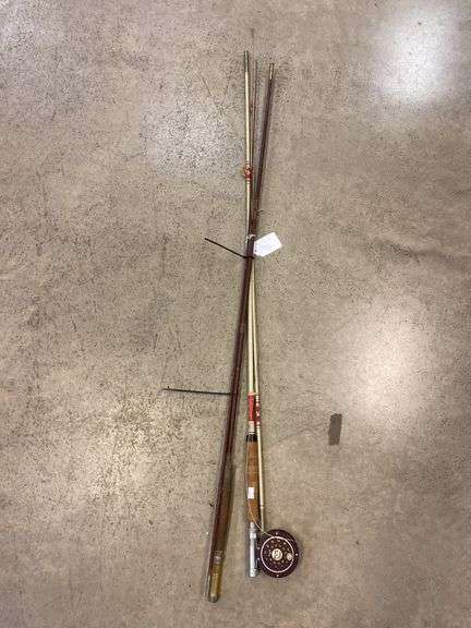 White Knight fly rod with South Bend Finalist reel and Sears Roebuck ...