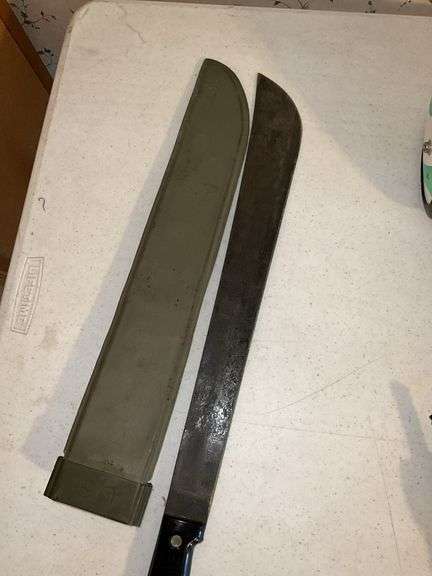 Machete w/ sheath - Hurley Real Estate & Auctions