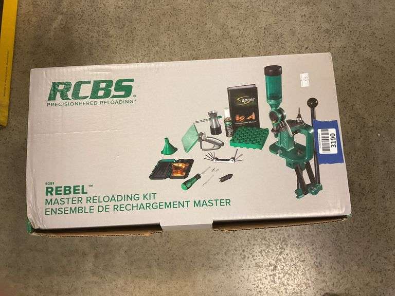 RCBS REBEL reloading kit - Hurley Real Estate & Auctions