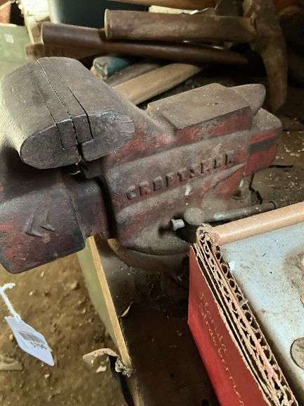 Craftsman bench vise, bring tools for removal - Hurley Real Estate ...