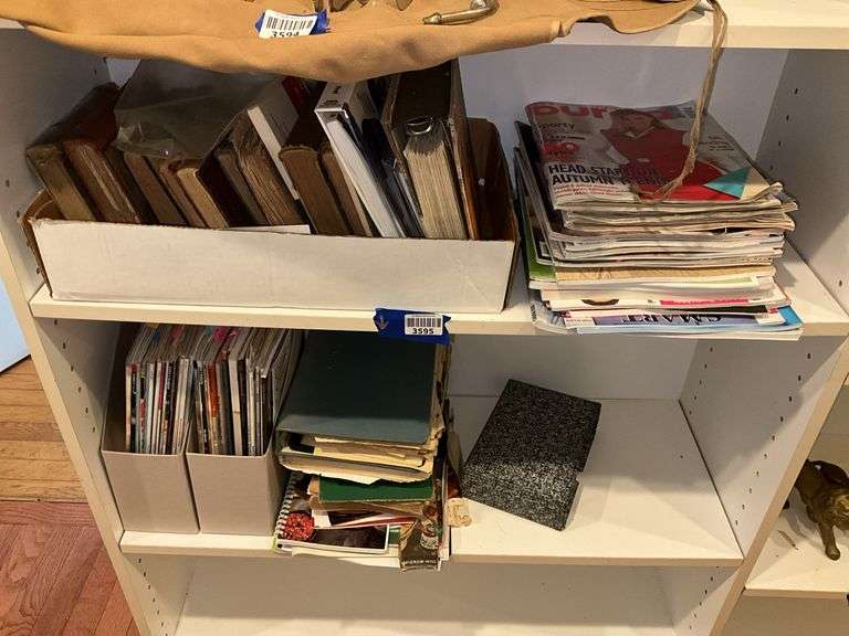 Misc book lot, knitting magazines, cookbooks & pamphlets & recipes ...