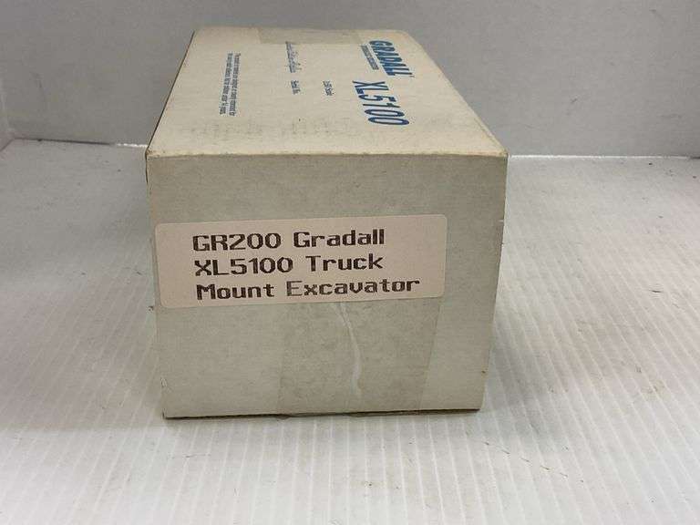 Gradall XL5100 truck mount excavator diecast model - Hurley Real Estate ...