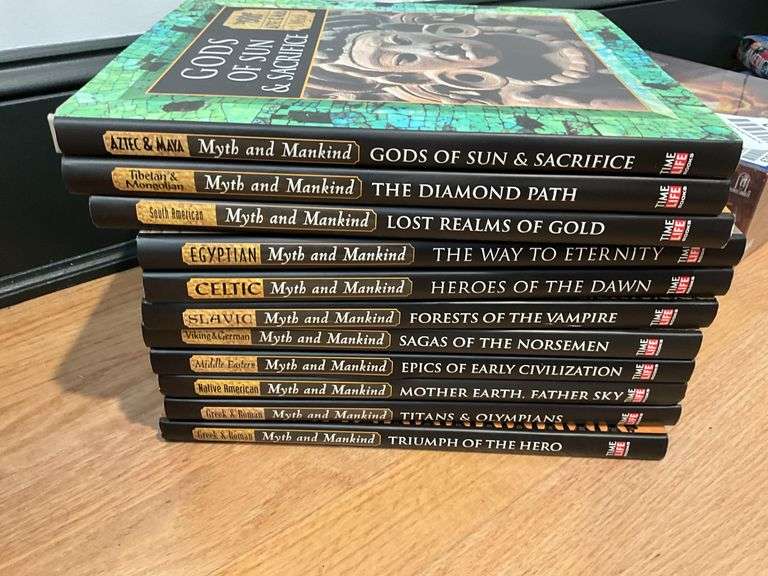 Book set: Time/Life Myth and Mankind - Hurley Real Estate & Auctions