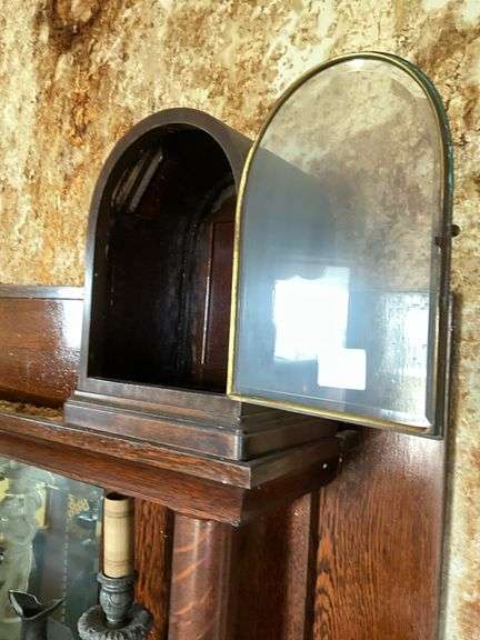 Arched clock case - Hurley Real Estate & Auctions