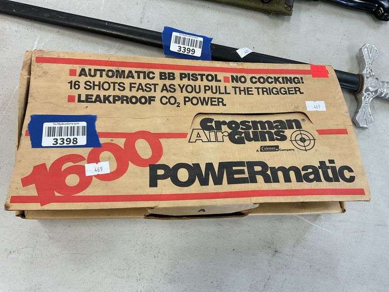 Crosman model 1600 air pistol - Hurley Real Estate & Auctions