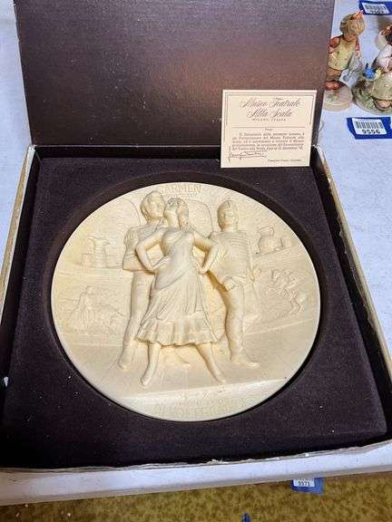 Carmen opera collector plate - Hurley Real Estate & Auctions