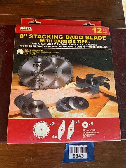 Dado blade set - Hurley Real Estate & Auctions