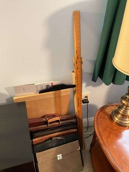 Brief cases, drawing board, T-square, yardsticks - Hurley Real Estate ...