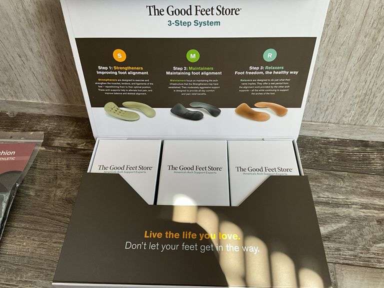 The Good Feet Store 3-Step System - Hurley Real Estate & Auctions