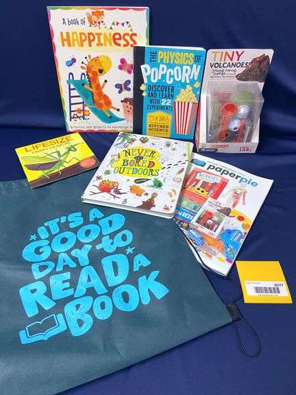 Paper Pie Activity Backpack - Includes STEAM Tiny Volcanoes! Smart Lab and (4) books - A Book of ...