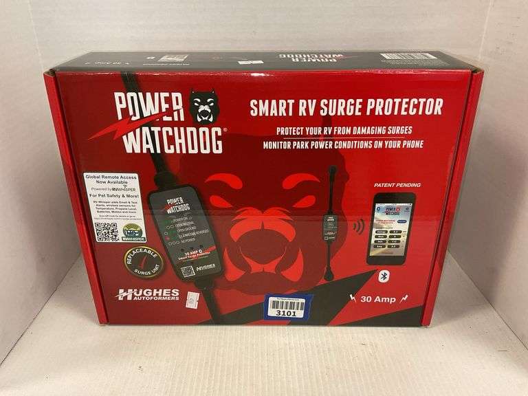 Power watchdog smart RV surge protector - Hurley Real Estate & Auctions