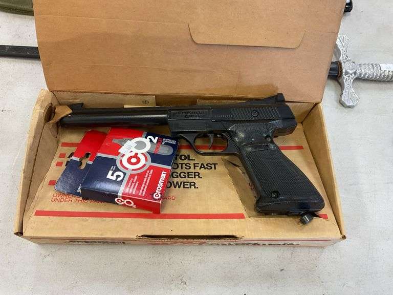 Crosman model 1600 air pistol - Hurley Real Estate & Auctions