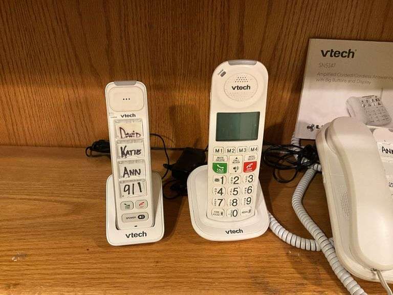 vtech phones - Hurley Real Estate & Auctions