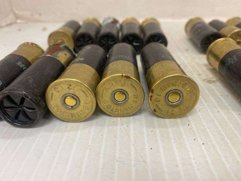 19 Remington 12 gauge 2-3/4" high brass shotshells - Hurley Real Estate ...