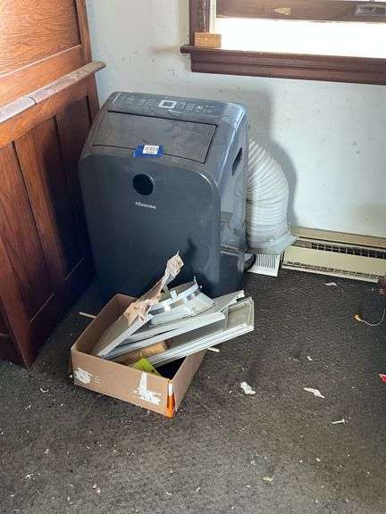 Hisense portable AC unit - Hurley Real Estate & Auctions