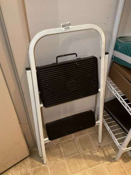 Skinny Mini folding step stool - Hurley Real Estate & Auctions