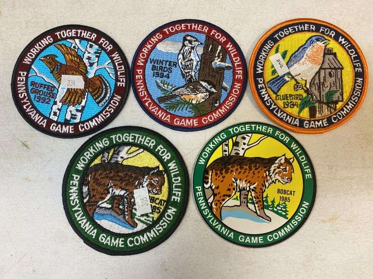 Pennsylvania Game Commission Wildlife Patches - Hurley Real Estate ...