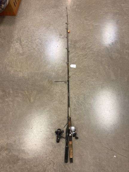Bass Pro Shops rod with Shimano Mark 1 reel and fishing rod with Daiwa ...