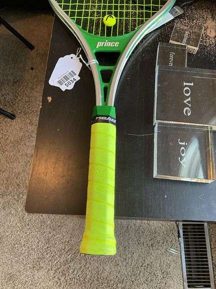 Prince Classic series 110 tennis racket - Hurley Real Estate & Auctions
