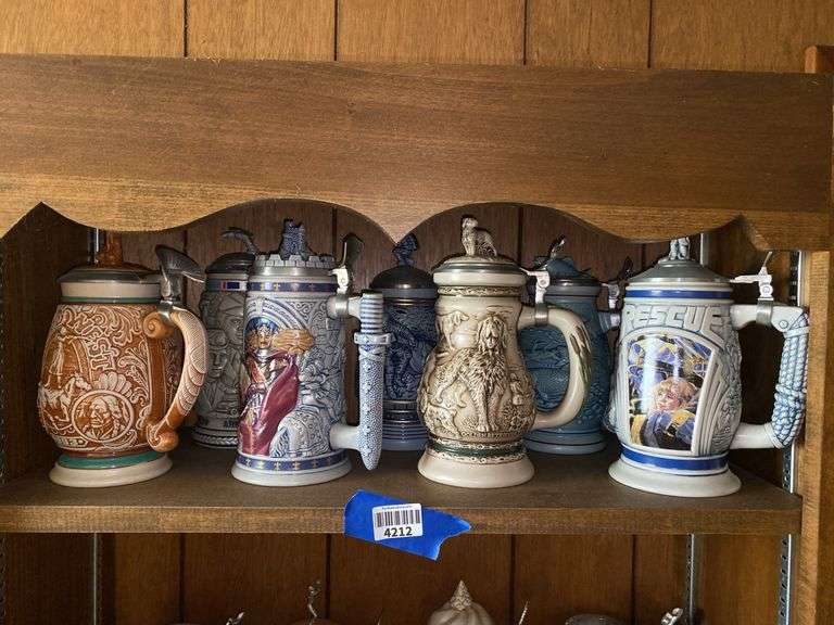Avon Ceramic beer steins - Hurley Real Estate & Auctions