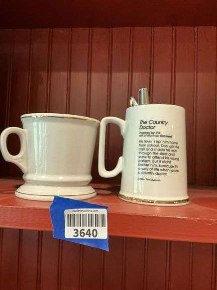 Two mugs - Norman Rockwell “The Country Doctor” & Nurse Occupation Mug ...