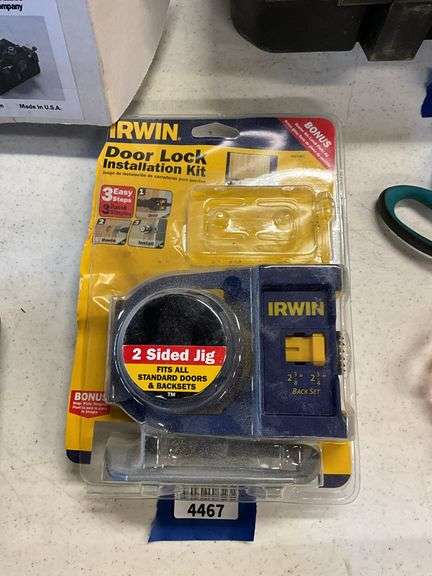Irwin door lock kit - Hurley Real Estate & Auctions