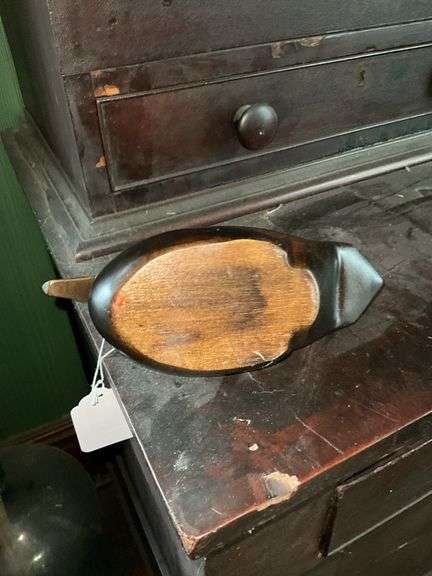 Duck decoy carving - Hurley Real Estate & Auctions