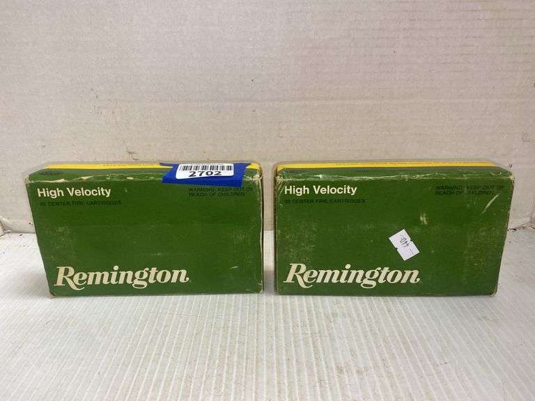 Two partial boxes of Remington 7mm Rem Mag 150 gr PSP - Hurley Real ...