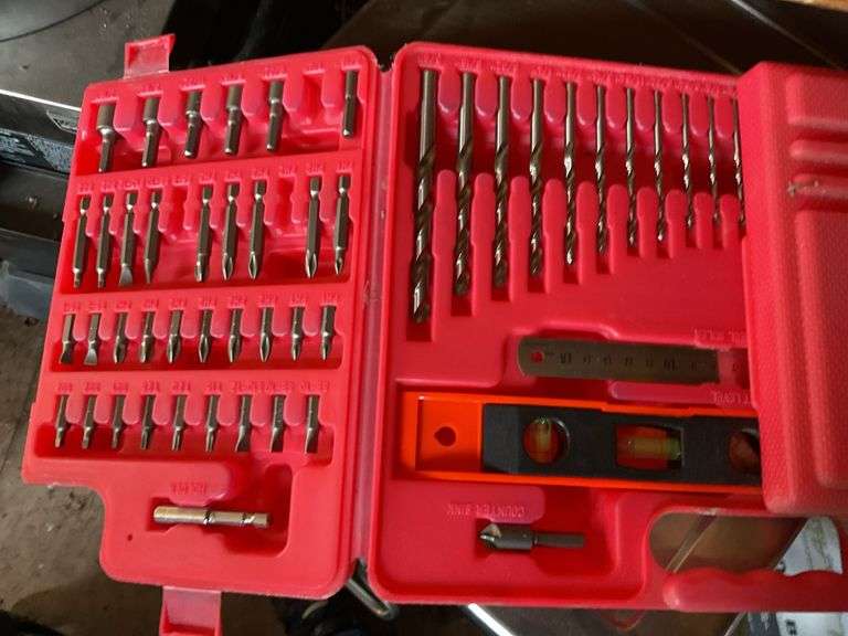 Traveling tool kit, drill bits, and more - Hurley Real Estate & Auctions