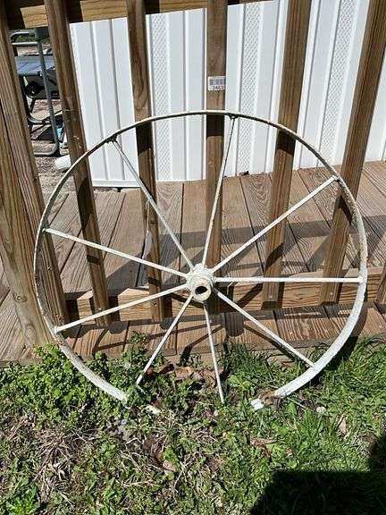 Decorative wheel - Hurley Real Estate & Auctions