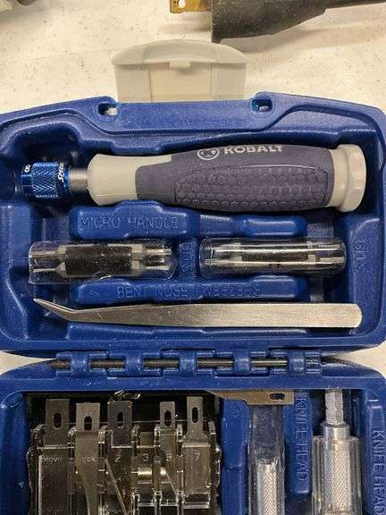 Kobalt razor knife kit - Hurley Real Estate & Auctions